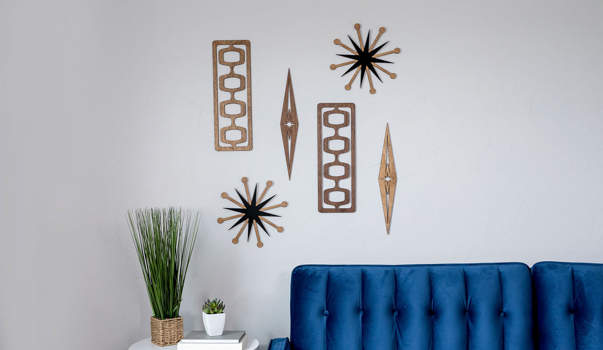 Mid Century Modern & Atomic Wall Decor – Ragin Retro